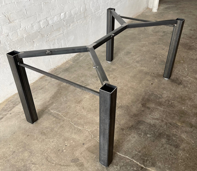 Grand Boulevard Industrial Farmhouse Reclaimed Wood Dining Table ...