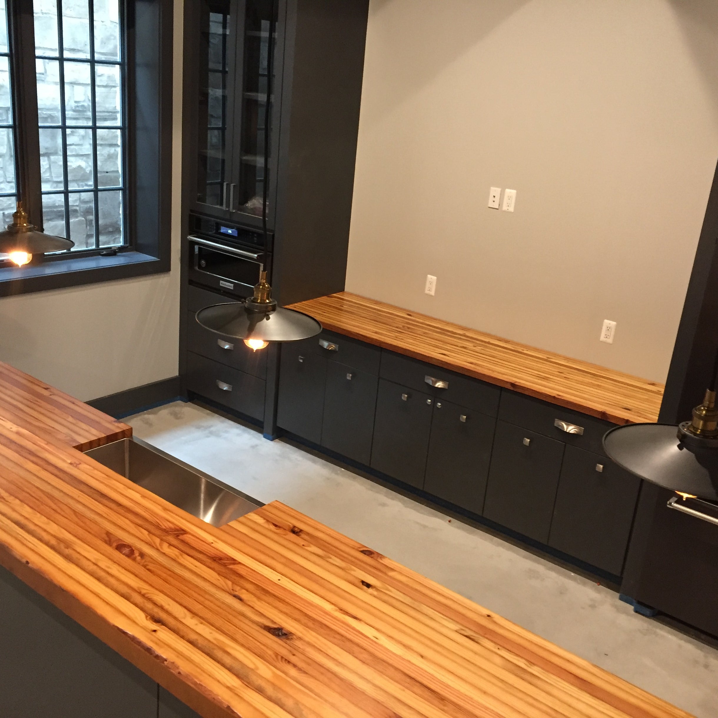 Grand Boulevard Reclaimed Wood Countertop - WORKSHOP